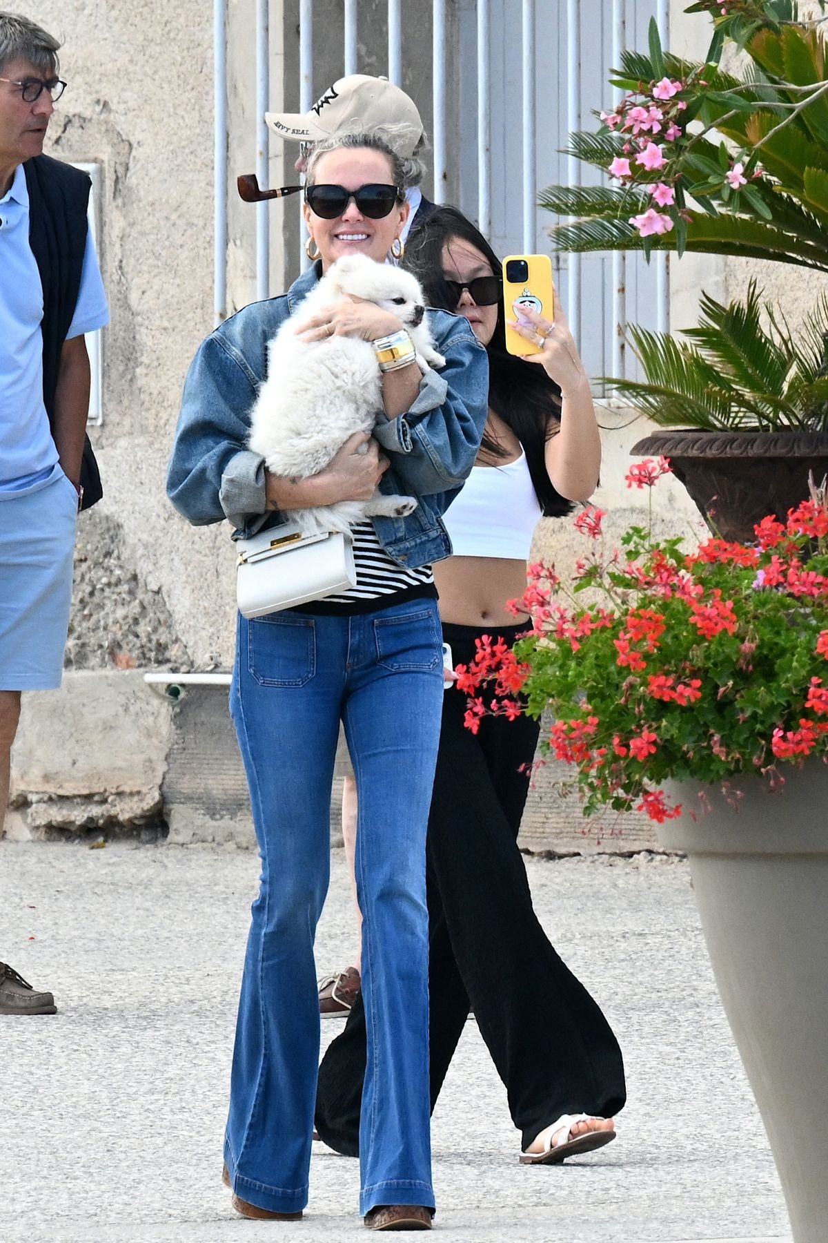 Photo : Si leur romance n'aurait commencée qu'il n'y a très peu de temps, Frédéric Suant semble ...