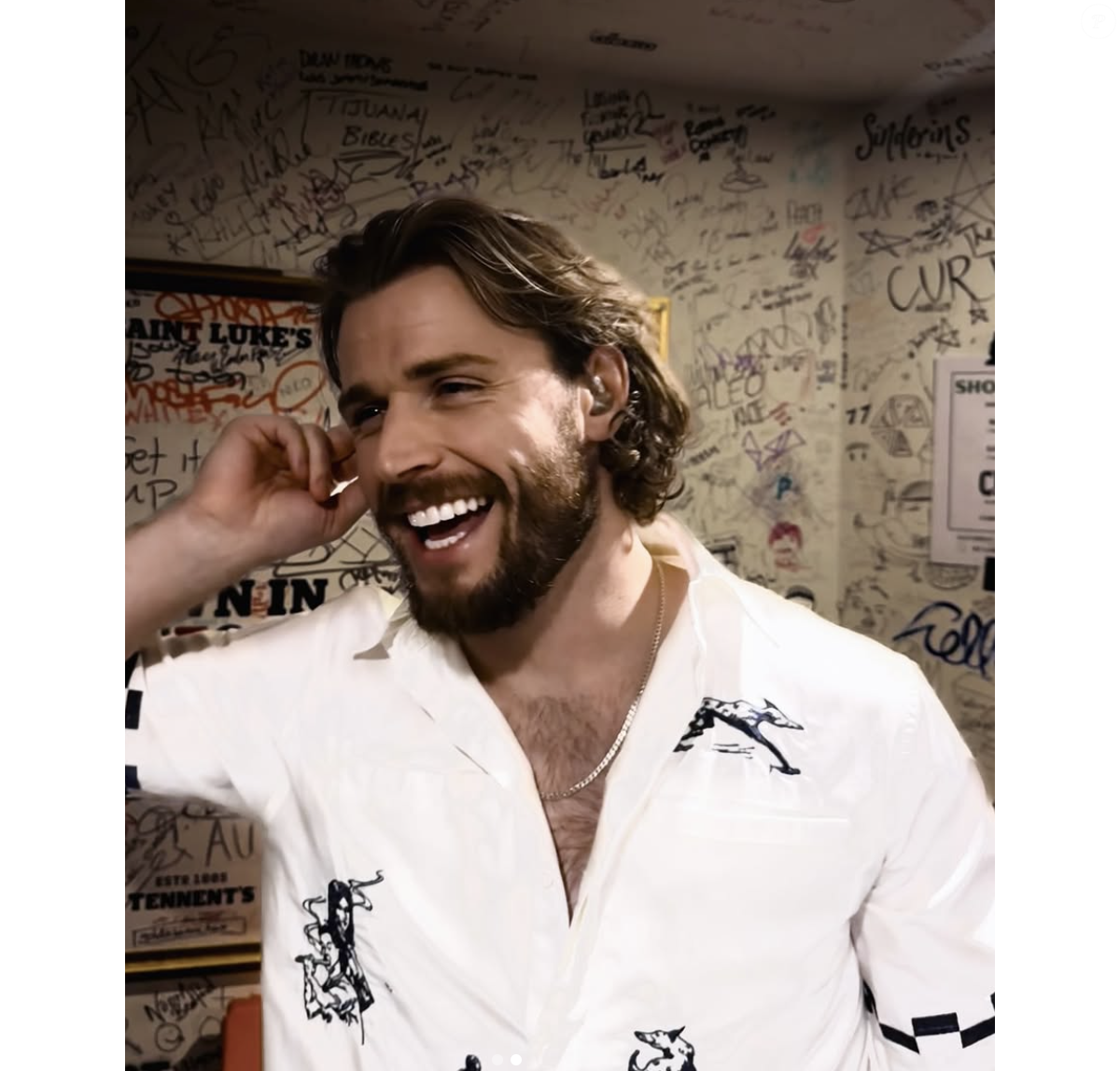 Photo : L'acteur Callum Kerr a publié une photo de lui sur son compte ...