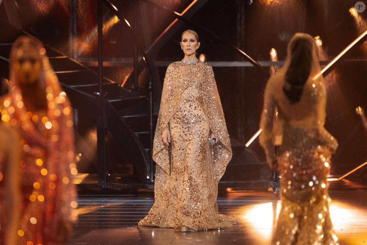 Photo : Concert de Céline Dion au défilé anniversaire Elie Saab "1001 ...