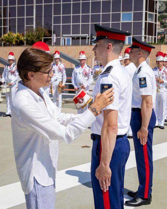 Photo : La princesse assistait à la remise des insignes aux cadets de ...