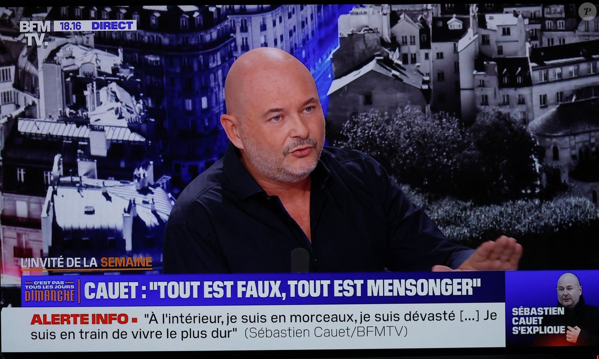 Photo : Captures d'écran - Sébastien Cauet est venu s'expliquer et ...