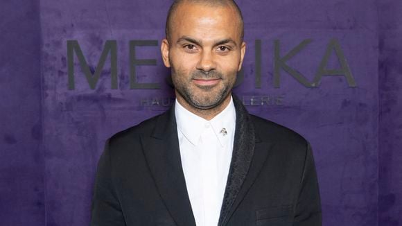 Photo : Tony Parker assiste au match LDLC ASVEL vs Roca Team AS Monaco ...