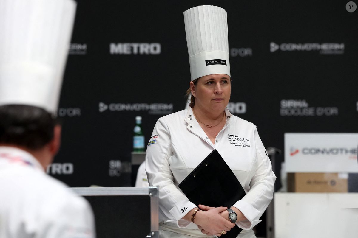 Photo : La Cheffe Stéphanie Le Quellec - Jury Cuisine lors de la remise ...