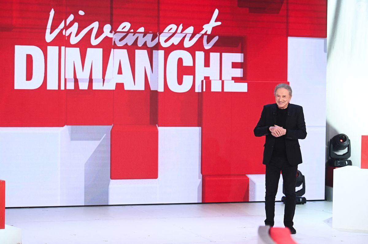 Photo : Exclusif - Michel Drucker lors de l'enregistrement de l ...