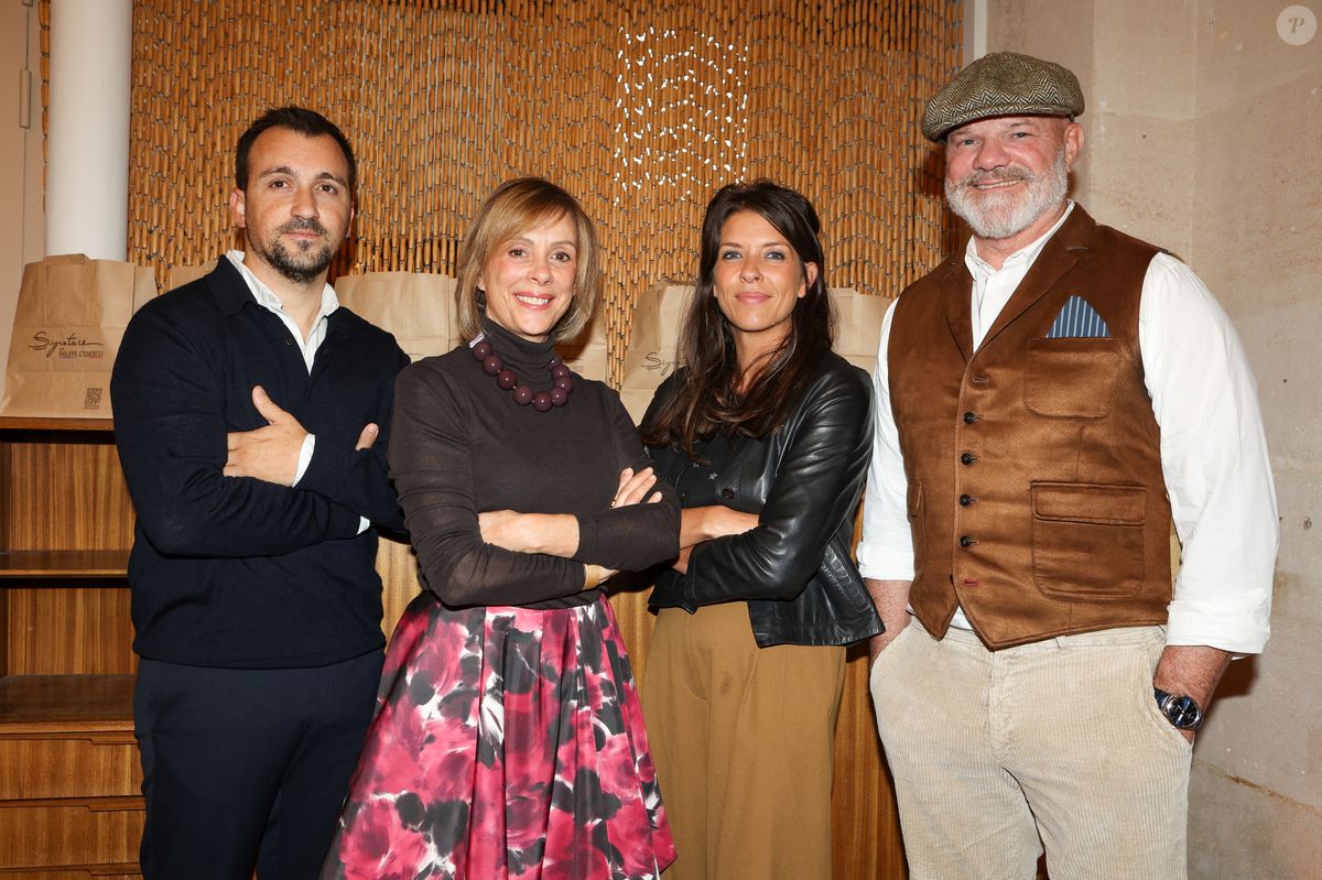 Photo : Exclusif - Stephen Mazoyer, Rachel Cann, le chef Philippe ...