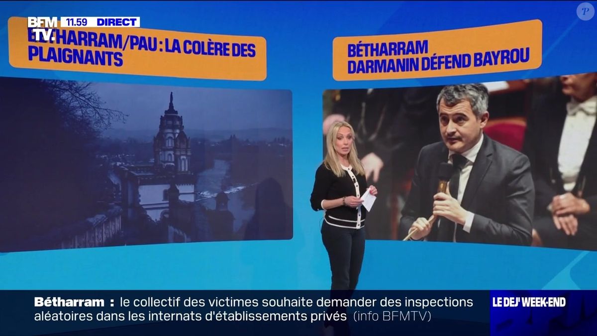 Photo : Anne Seften effectue ses premiers pas sur l'antenne de BFMTV le ...