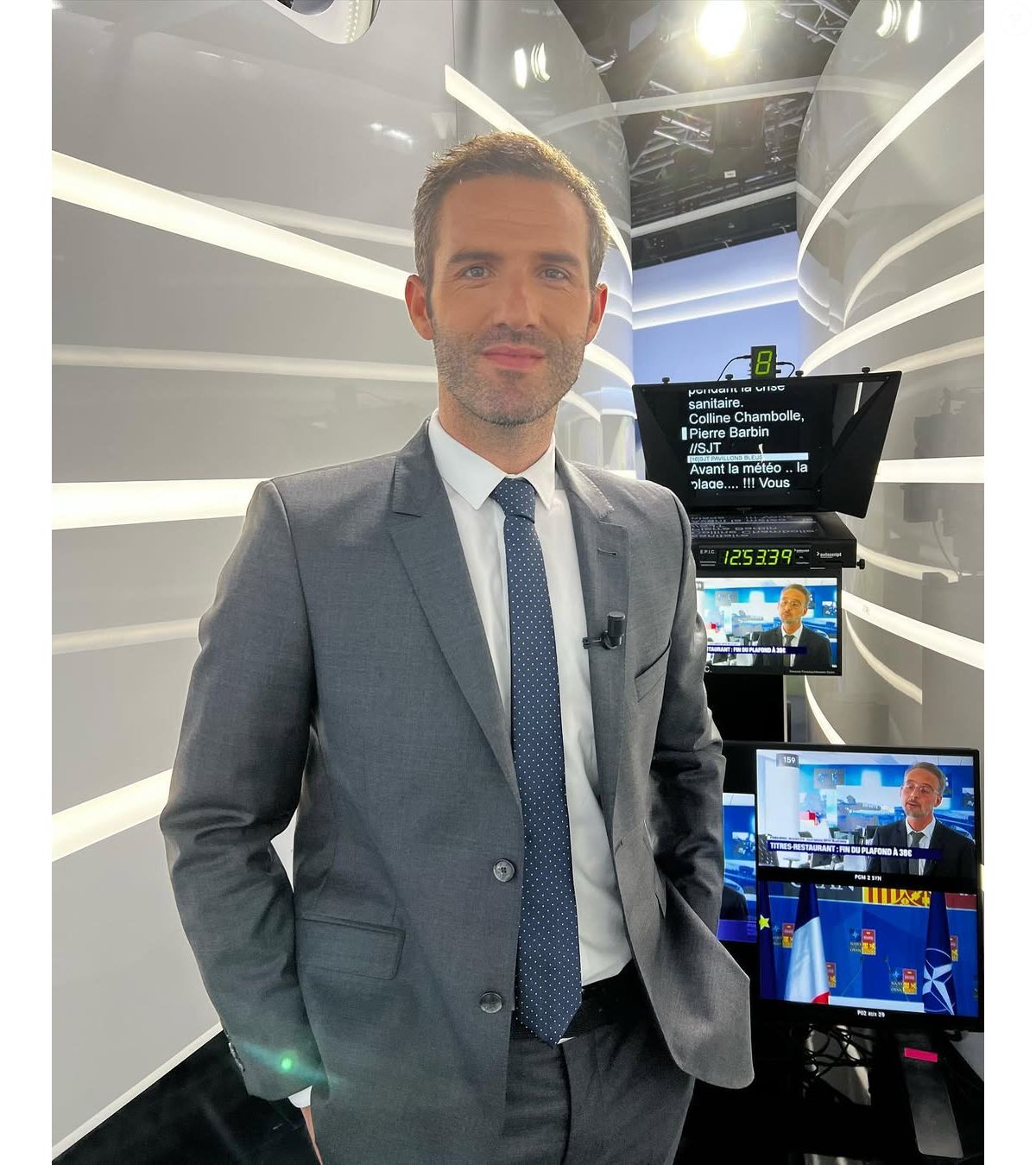 Photo : Marc Hay sur Instagram @marc_hay_bfmtv - Purepeople