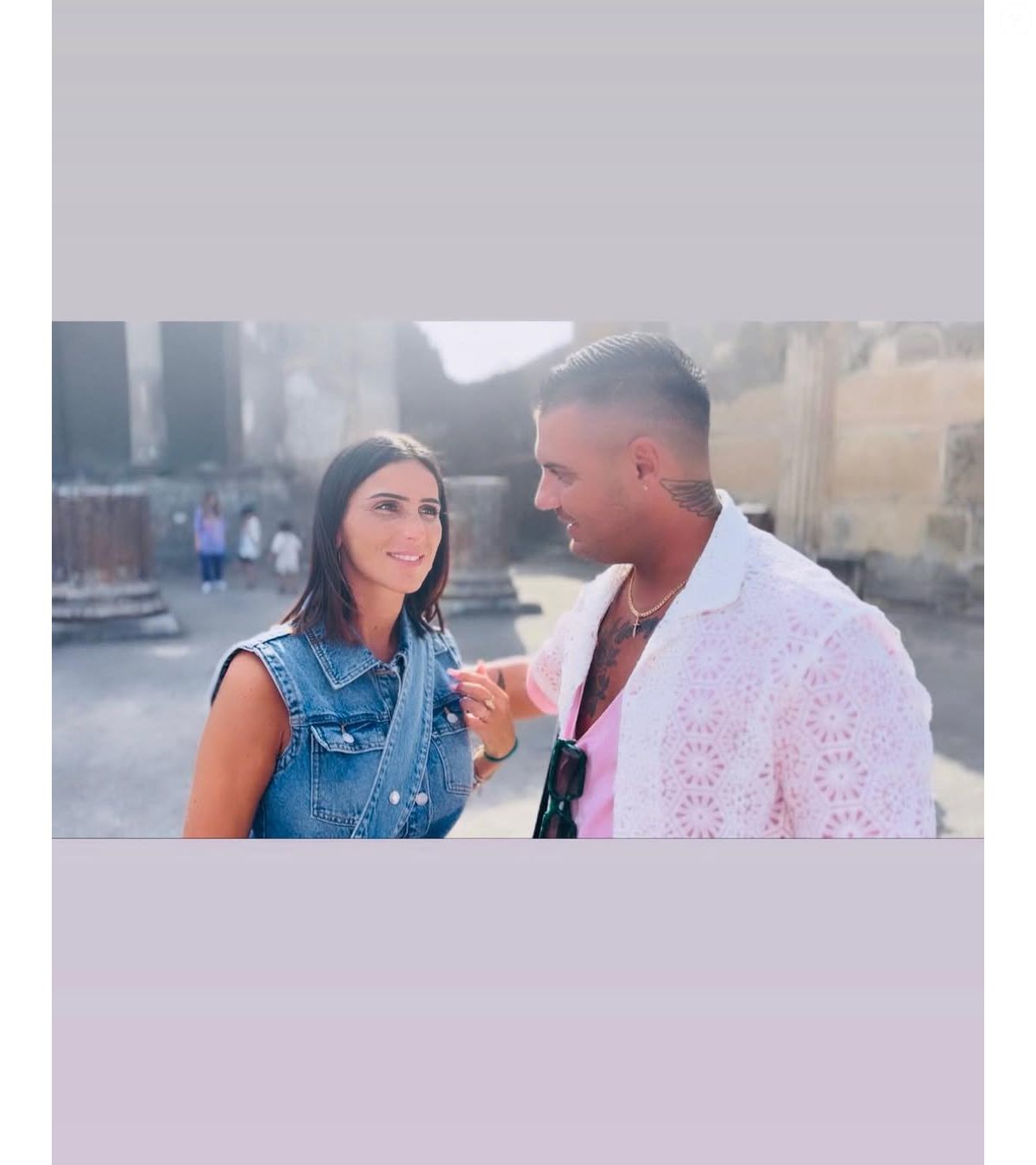 Photo : Instagram du couple, Tiffanie et Olivier Esposito en vacances ...