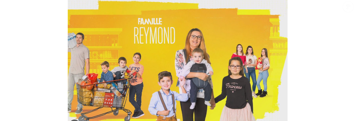 Photo : La famille Reymond de "Familles nombreuses" - Purepeople