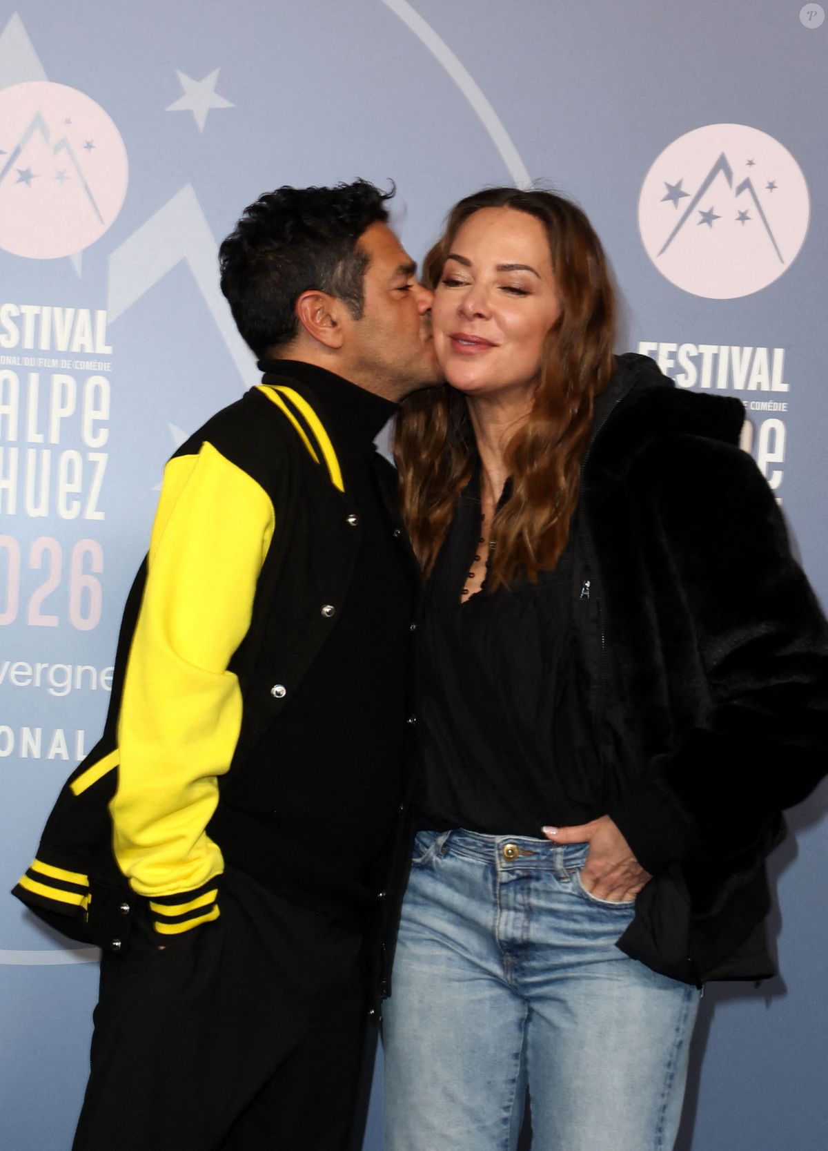Photo : Jamel Debbouze et sa femme Mélissa Theuriau - Tapis rouge lors ...