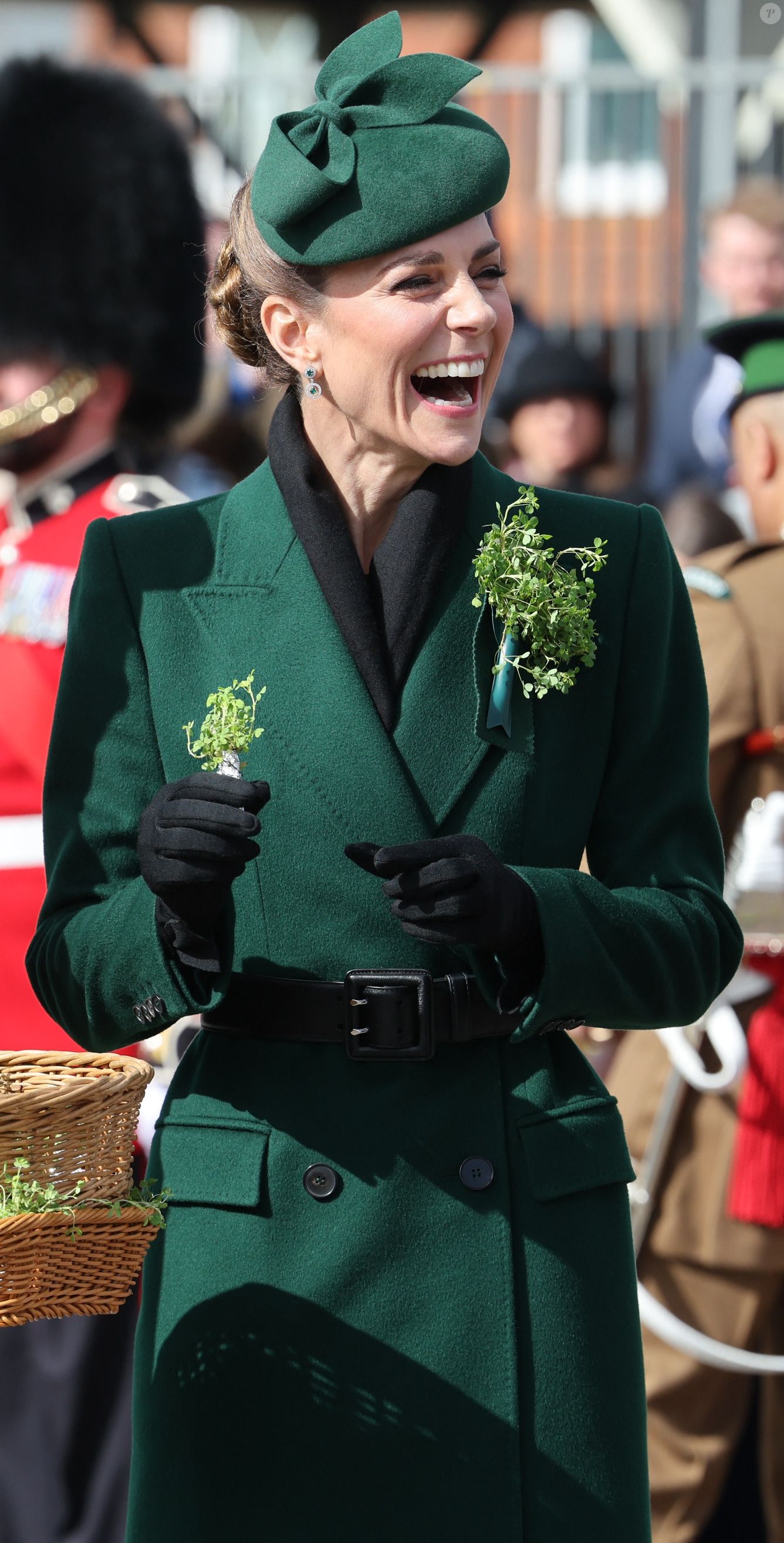 Photo : Kate Middleton assiste au défilé de la Saint-Patrick des Irish ...