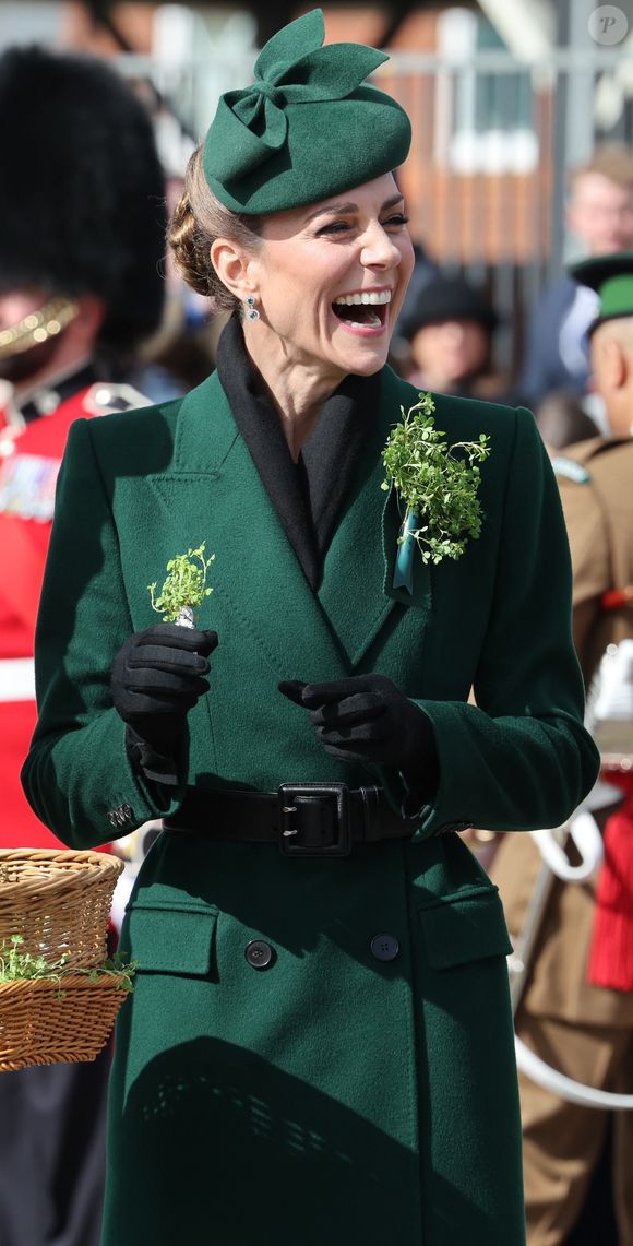 Photo : Kate Middleton assiste au défilé de la Saint-Patrick des Irish ...