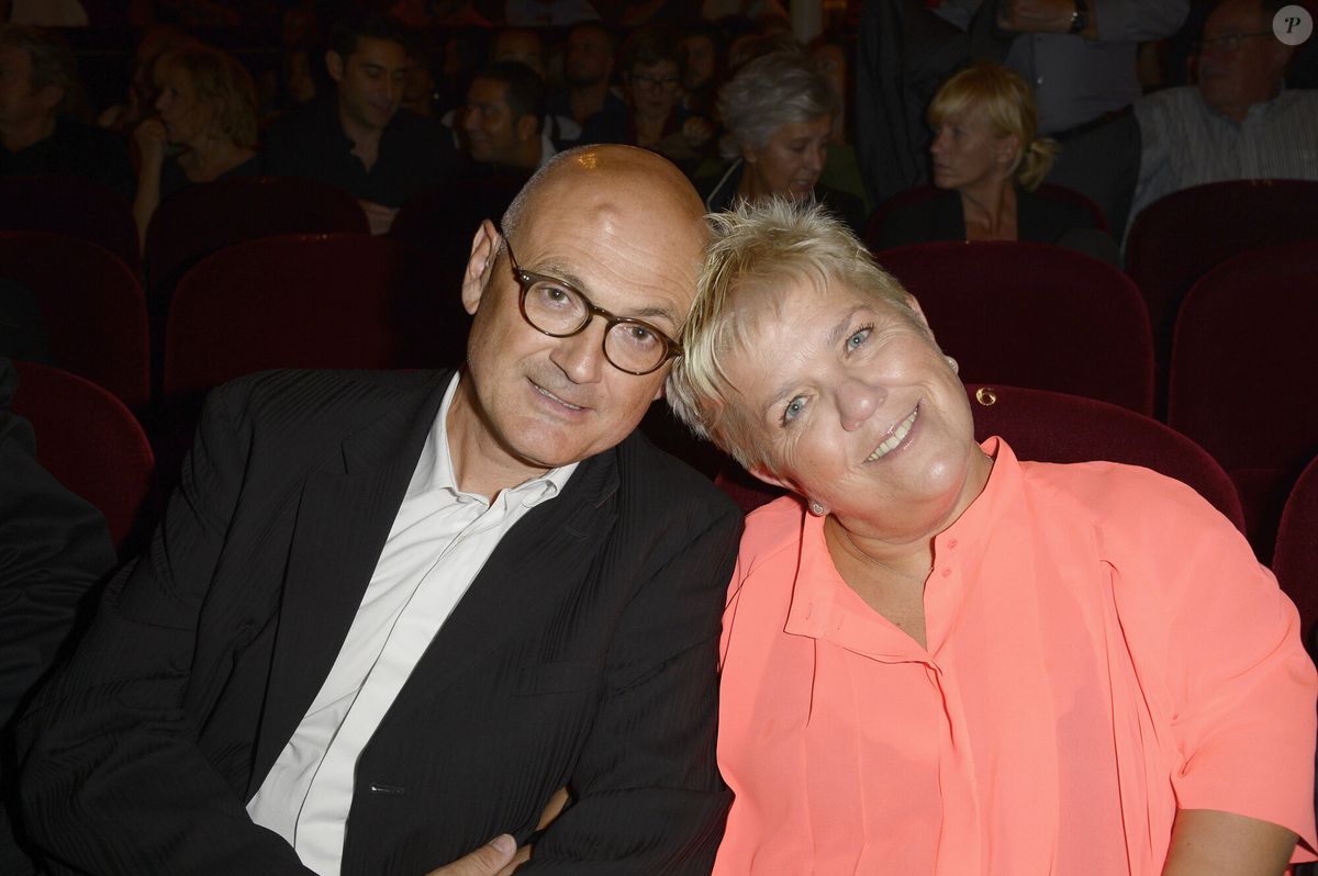 Photo : Mimie Mathy et son mari Benoist Gérard - Generale du spectacle ...
