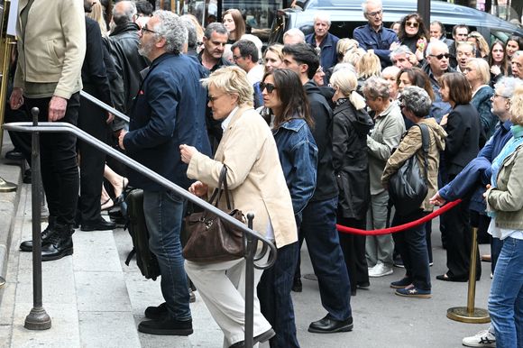 Photo : Exclusif - Muriel Robin lors de l'hommage à Pierre Deny au ...
