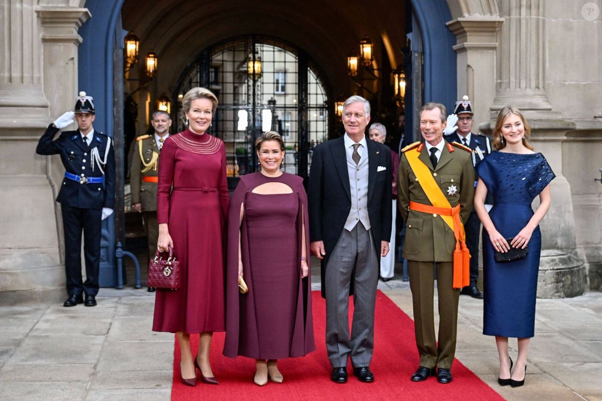 Photo : La reine Mathilde de Belgique, La grande-duchesse Maria Teresa ...
