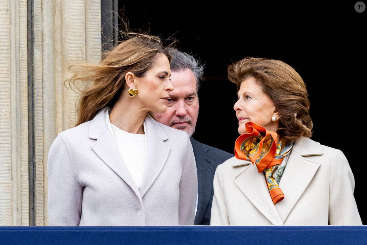 Photo : La reine Silvia de Suède, la princesse Madeleine de Suède ...