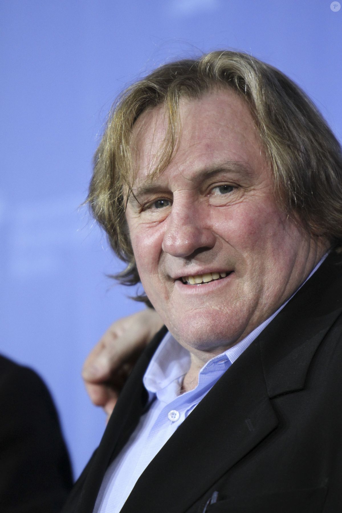 Photo : Gérard Depardieu assiste à la séance photo du film « Mammuth ...