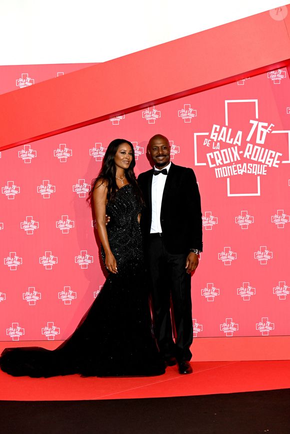 Photo : Harry Roselmack et sa compagne Jennifer Galap - 76ème Bal de la ...