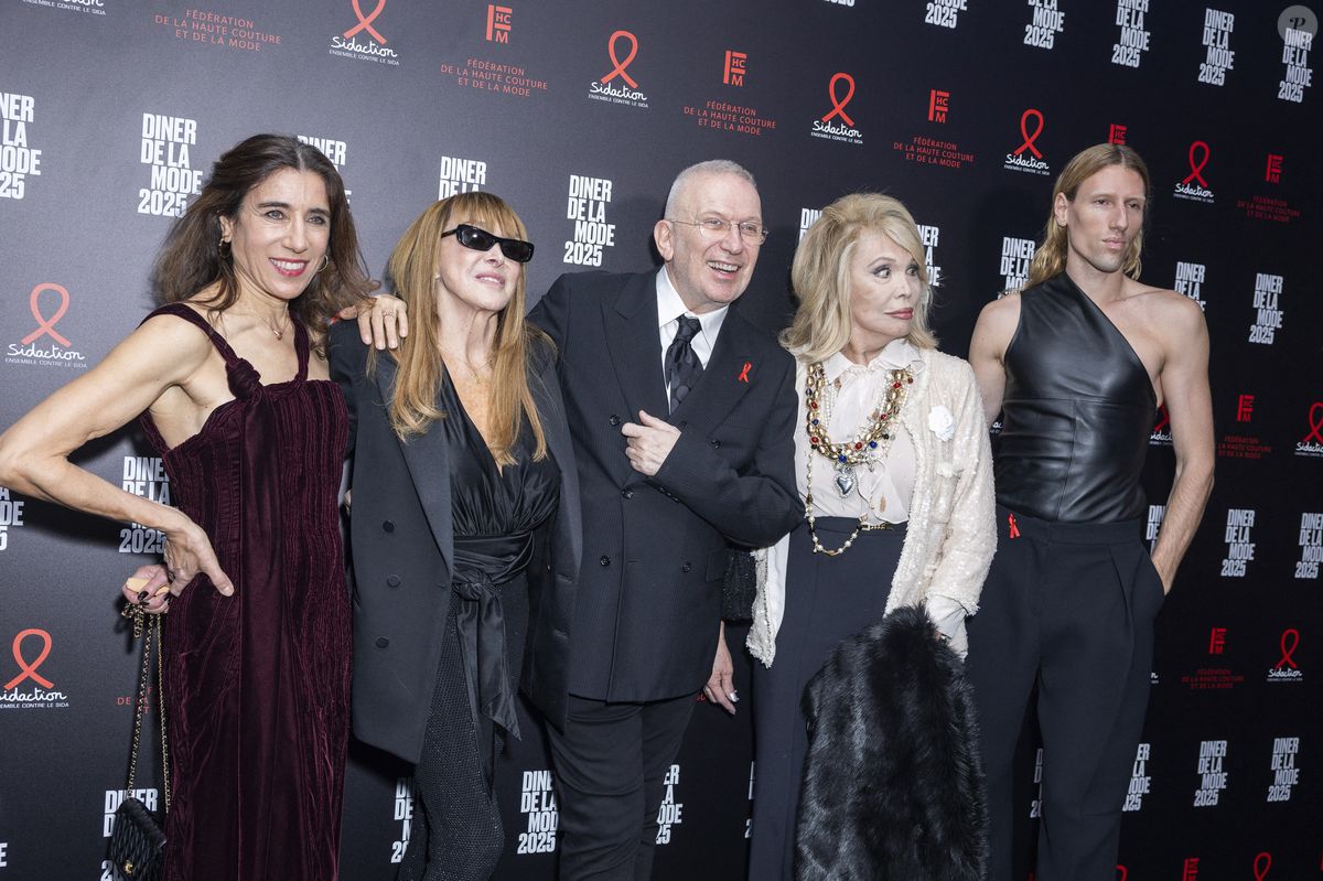 Photo : Amanda Lear, Jean-Paul Gaultier, Ludovic De Saint Sernin ...