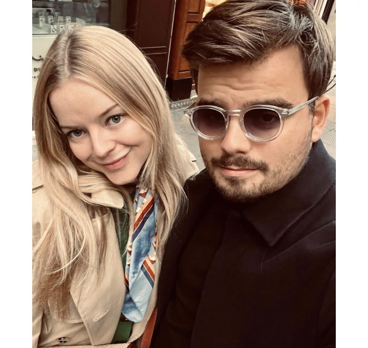 Photo : Gauthier Le Bret (CNews) avec sa femme Eloïse sur Instagram ...