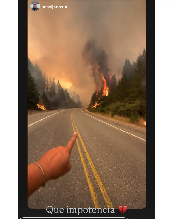 Photo : Cette réaction est liée à de violents incendies survenus en ...