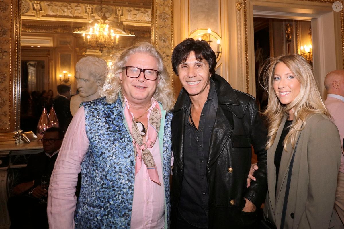 Photo : Exclusif - Jean-Luc Lahaye avec sa compagne Paola et Pierre ...