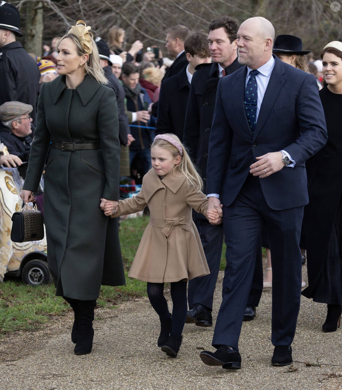 Photo : Zara Tindall et Mike Tindall avec leur fille Lena Tindall - Les ...
