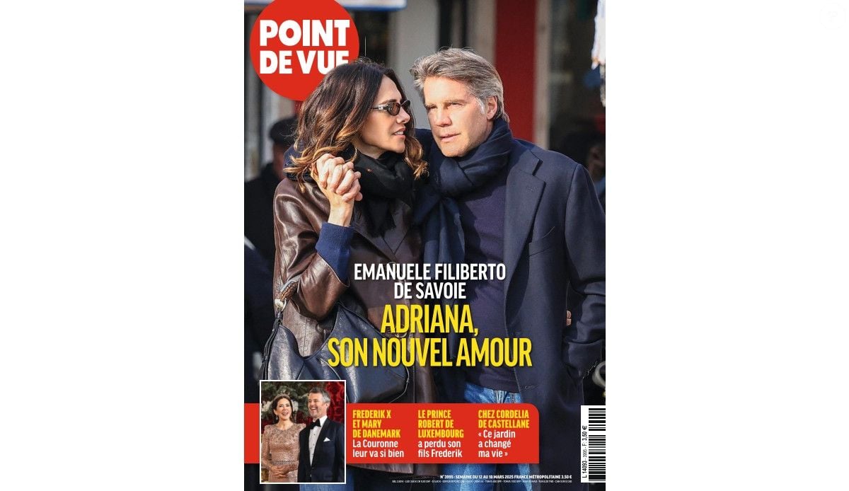 Photo : La Une du magazine Point de vue du 12 mars 2025 - Ode (Purepeople)