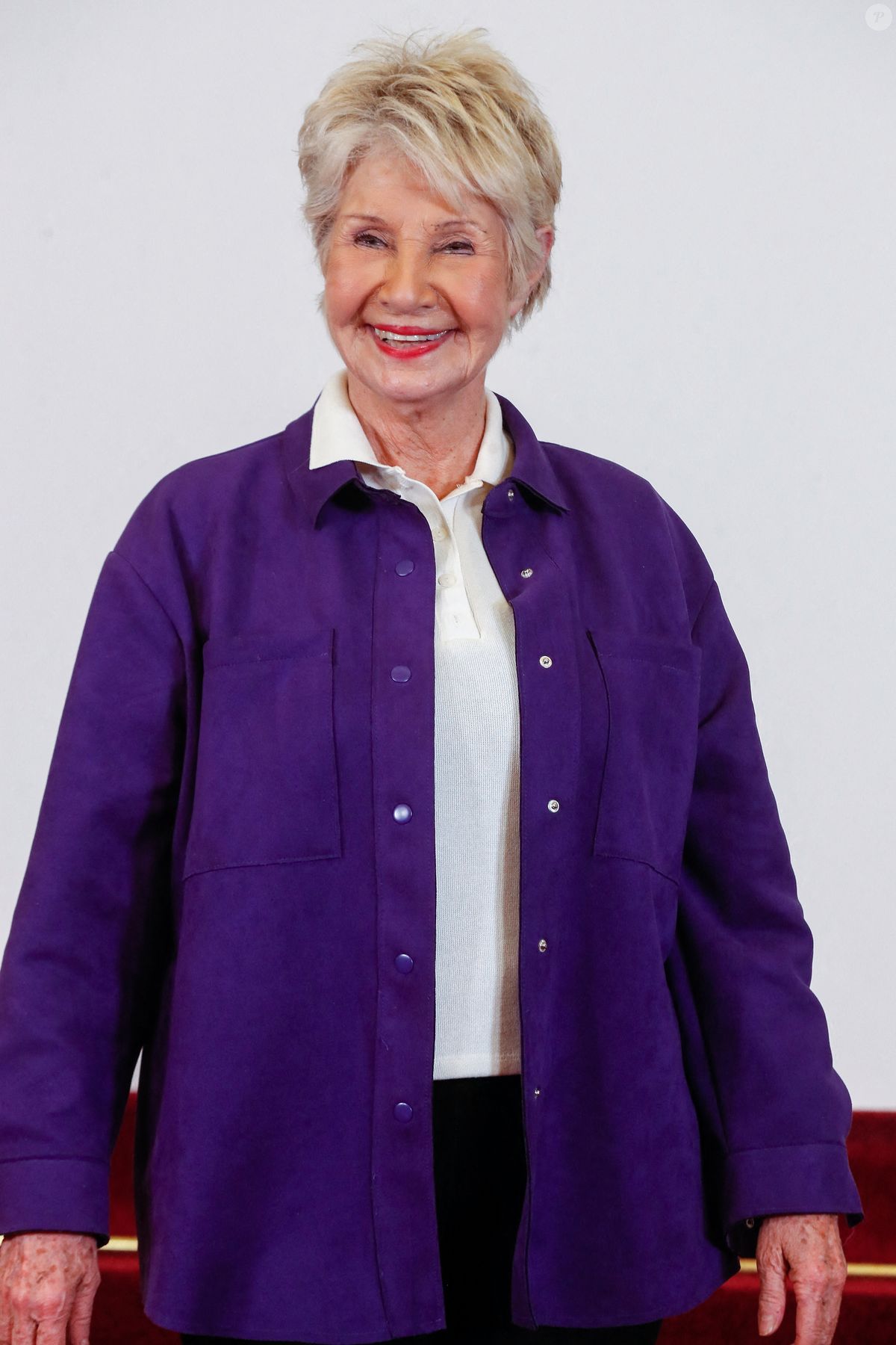 Photo : Elle présente "Midi Ville" diffusée sur Youtube Danièle Gilbert au défilé Stéphane ...