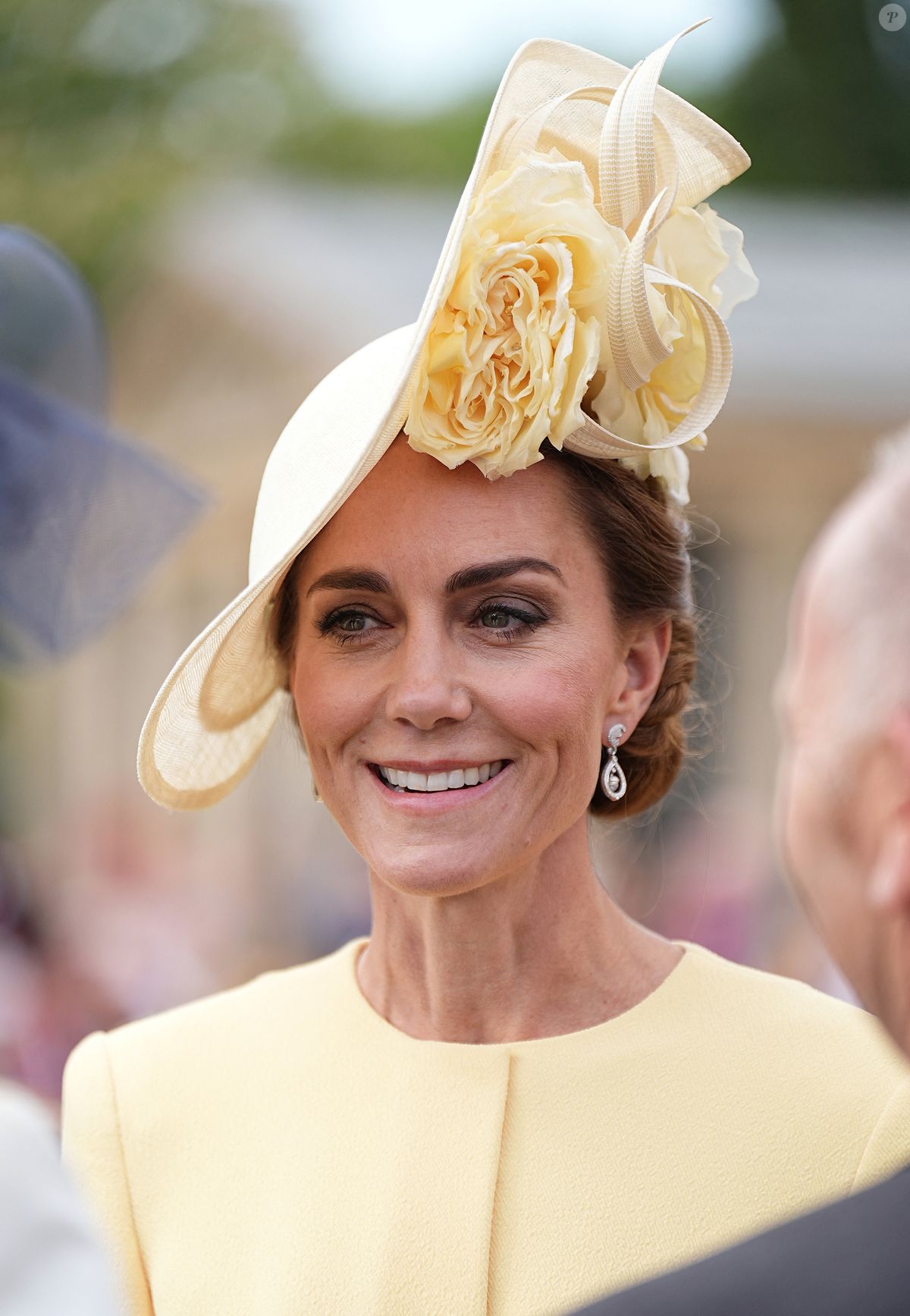 Photo : Kate Middleton lors de la Royal Garden Party de Buckingham ...
