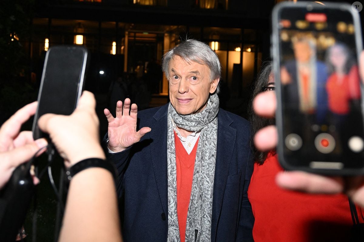 Photo : Salvatore Adamo - Arrivées à l'enregistrement de l'émission ...