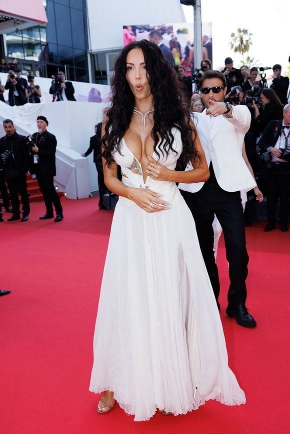 Photo : Nabilla Benattia - Montée des marches du film « The history of sound » lors du 78ème ...