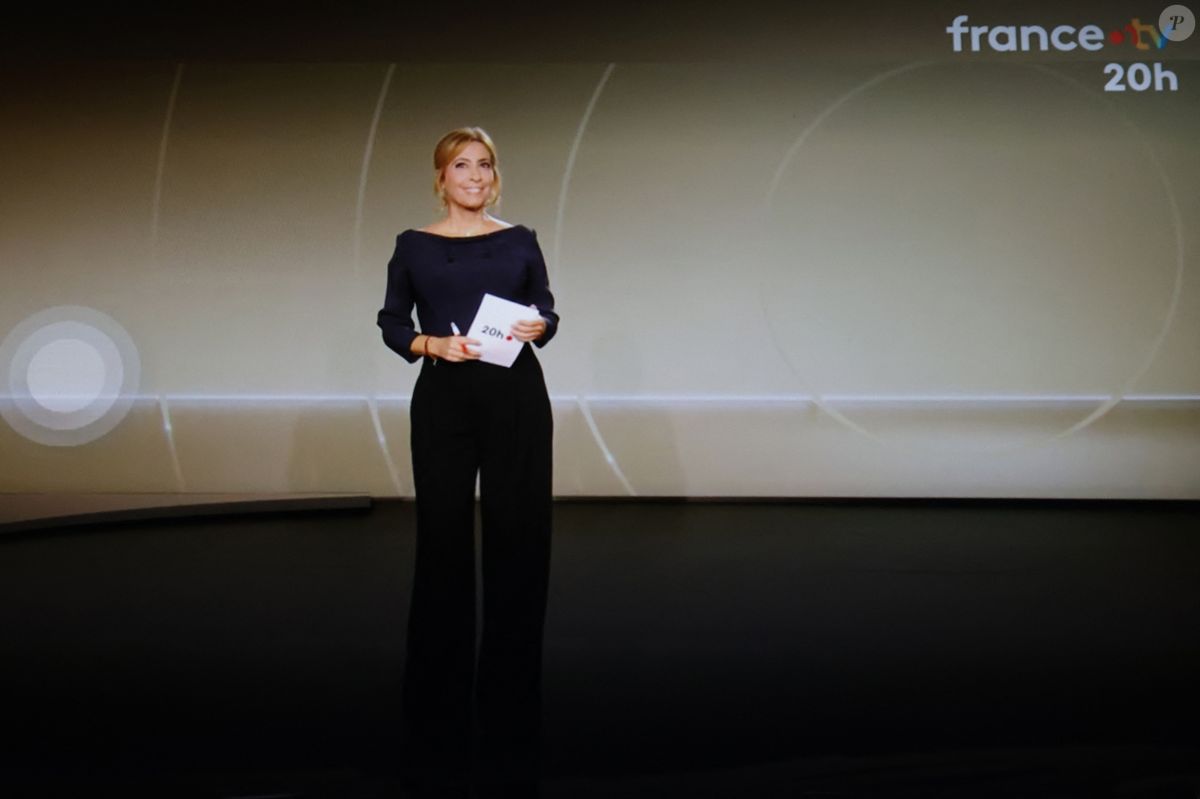Photo : Captures d'écran - Léa Salamé présente son premier journal de ...