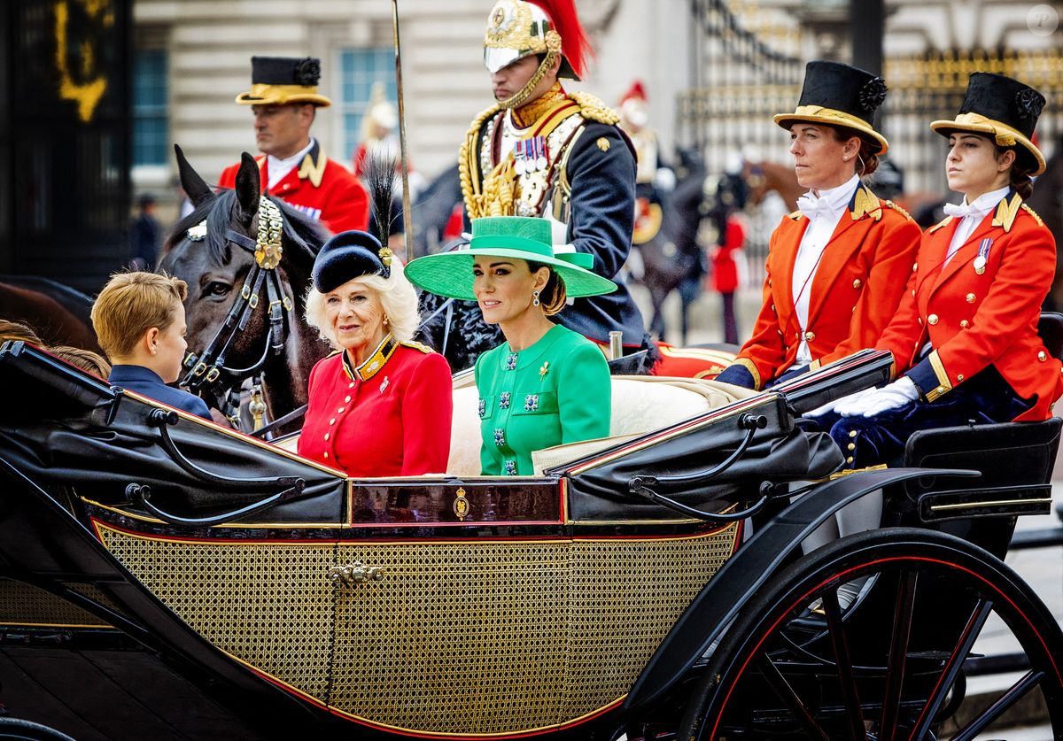 Photo : La reine consort Camilla Parker Bowles, Kate Catherine ...