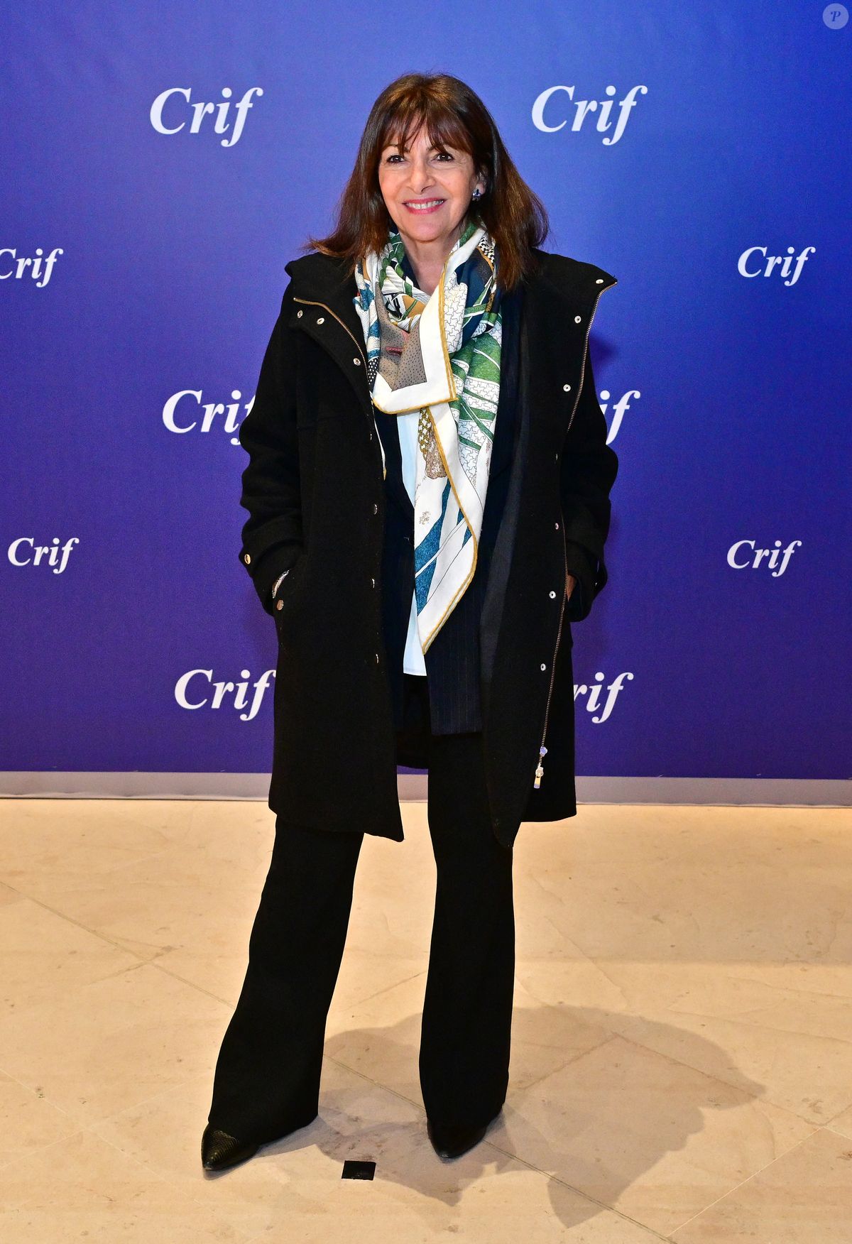 Photo : Anne Hidalgo, maire de Paris au dîner annuel du CRIF ( Conseil ...