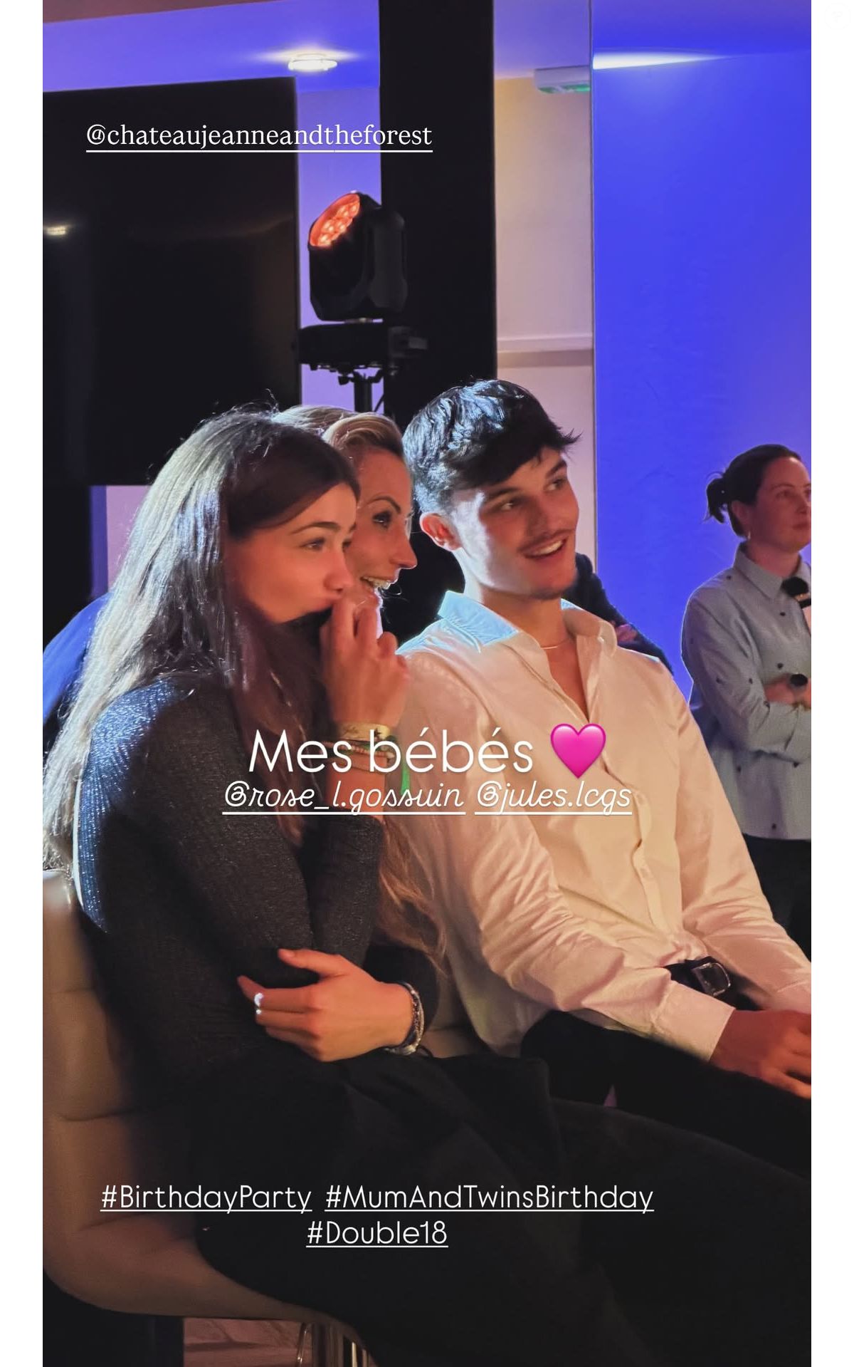 Photo : Elodie Gossuin fête l'anniversaire de Rose et Jules 20 décembre ...