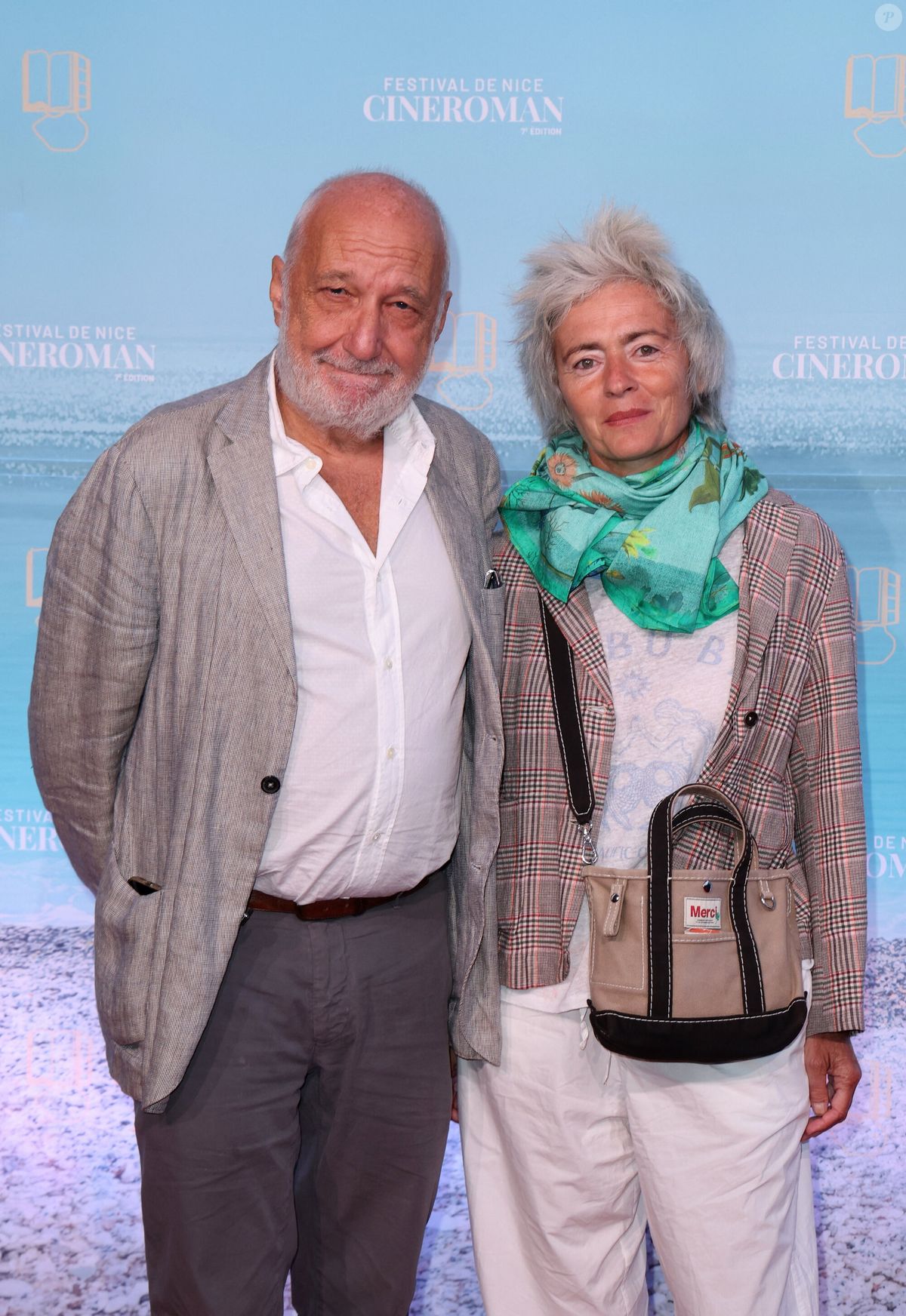 Photo : François Berléand et sa compagne Alexia Stresi - Tapis rouge de ...