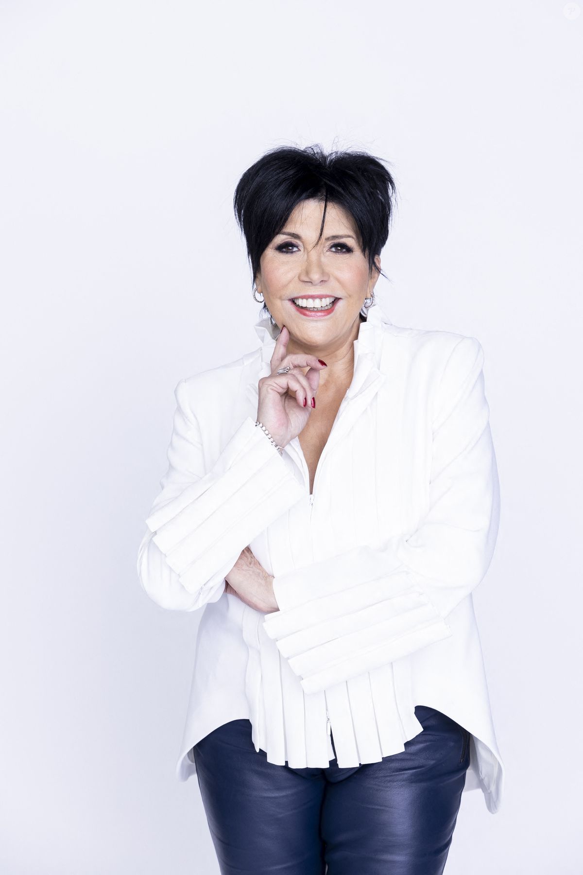 Photo : Exclusif - Liane Foly - Studio du jury de l'émission "Voix de stars" présentée par J ...