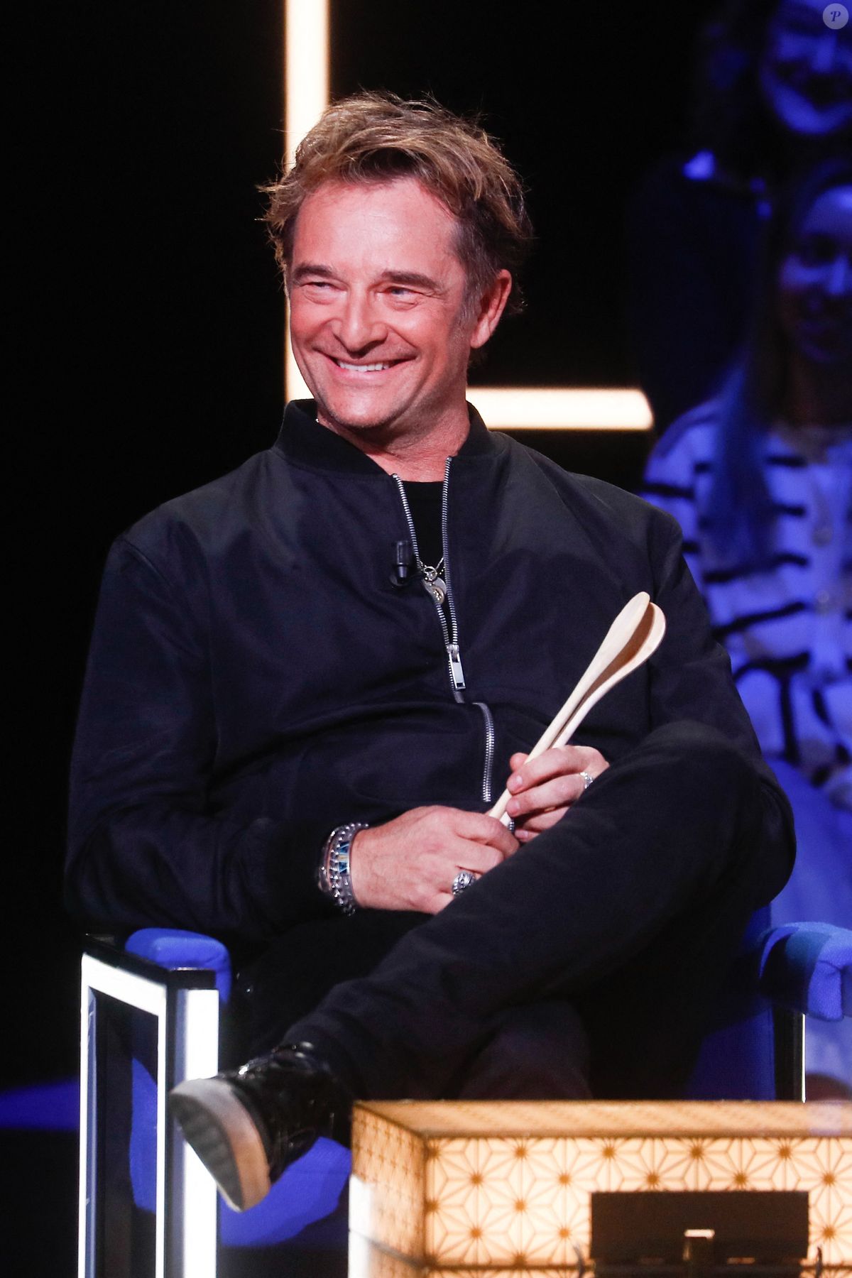 Photo : David Hallyday - Enregistrement de l'émission "La Boîte à ...