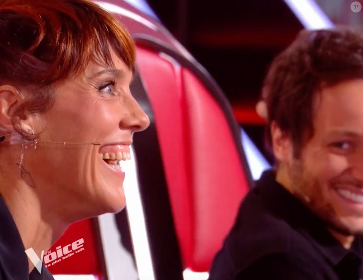 Photo : Zaz et Vianney sur le plateau de "The Voice" lors des auditions ...