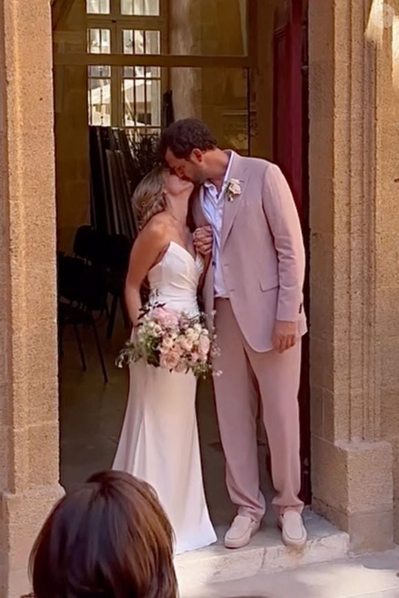 Photo : Exclusif - Mariage d'Eric Antoine et Gennifer Demey à Aix-en-Provence le 30 août 2025 ...