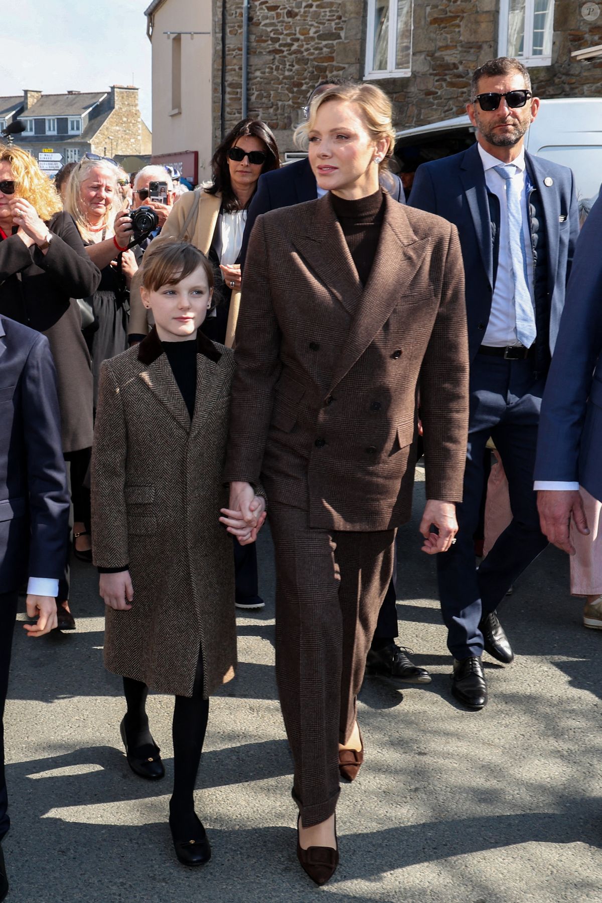 Photo : La princesse Charlène de Monaco, et la princesse Gabriella de ...