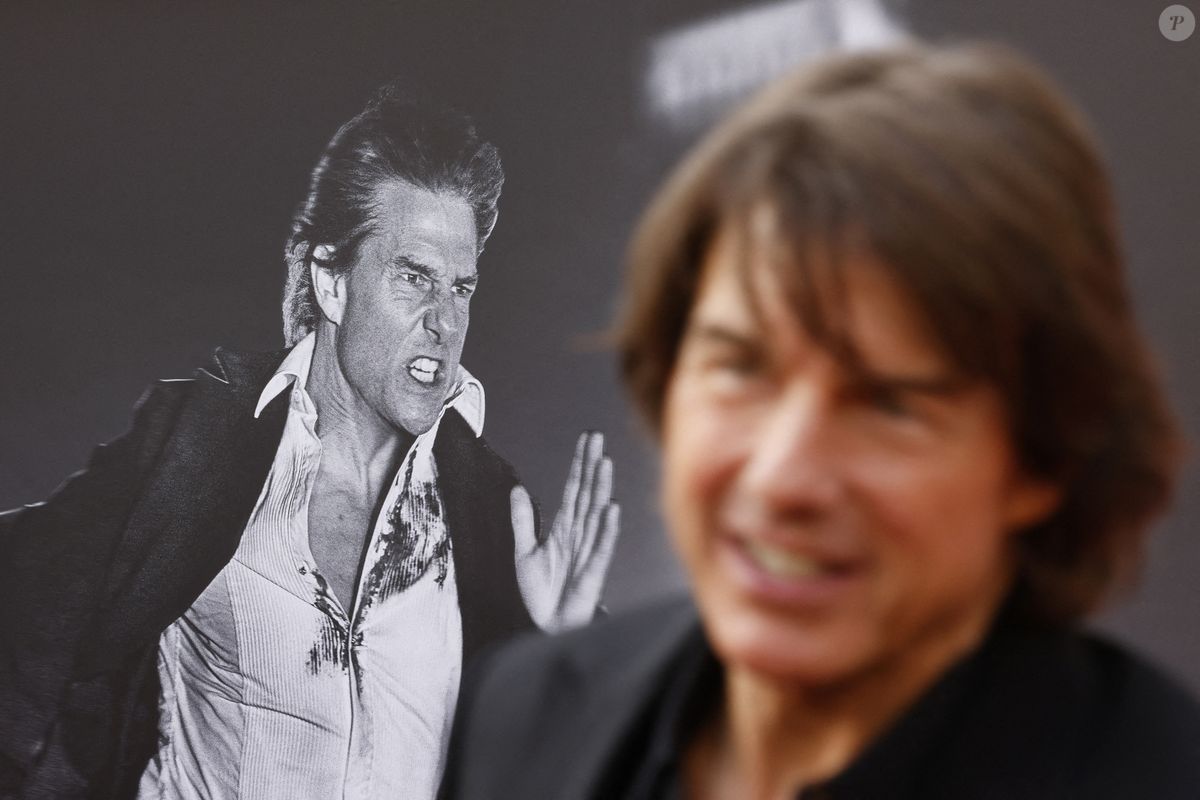 Photo : Tom Cruise arrive sur le tapis rouge de la première new ...