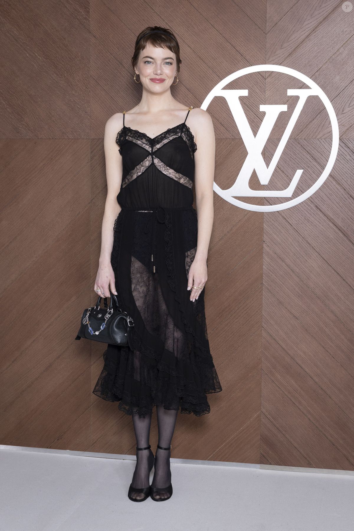 Photo : Emma Stone - Photo Call pour Le Défilé « Vuitton »Collection ...