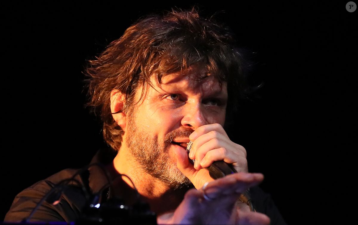 Photo : Bertrand Cantat (ex-membre du groupe "Noir Désir" et actuel ...