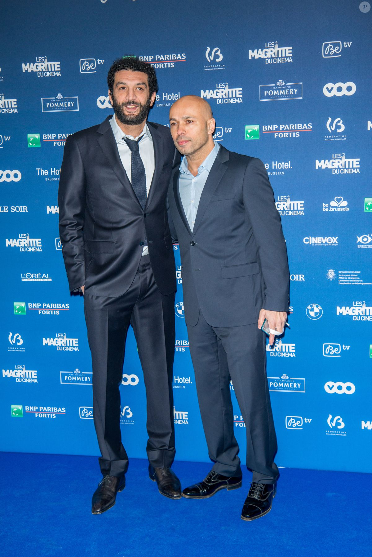 Photo : Ramzy Bedia et Eric Judor lors de la 5e cérémonie des Magritte ...