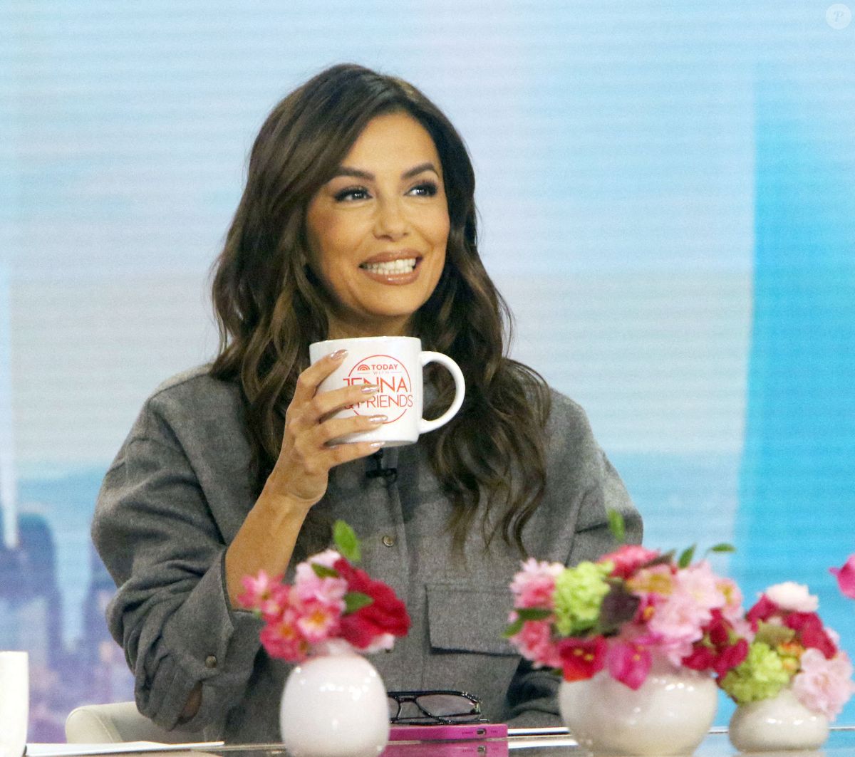 Photo : Jenna Bush Hager avec l'actrice Eva Longoria pour 'TODAY with ...