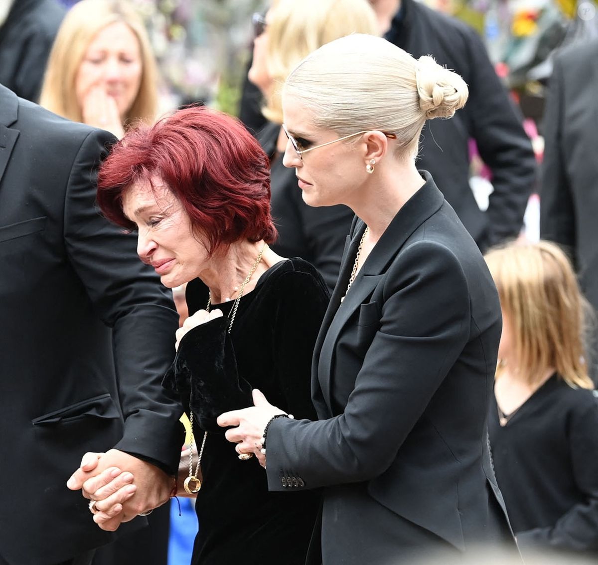 Photo : La famille d'Ozzy Osbourne à ses obsèques célébrées à ...
