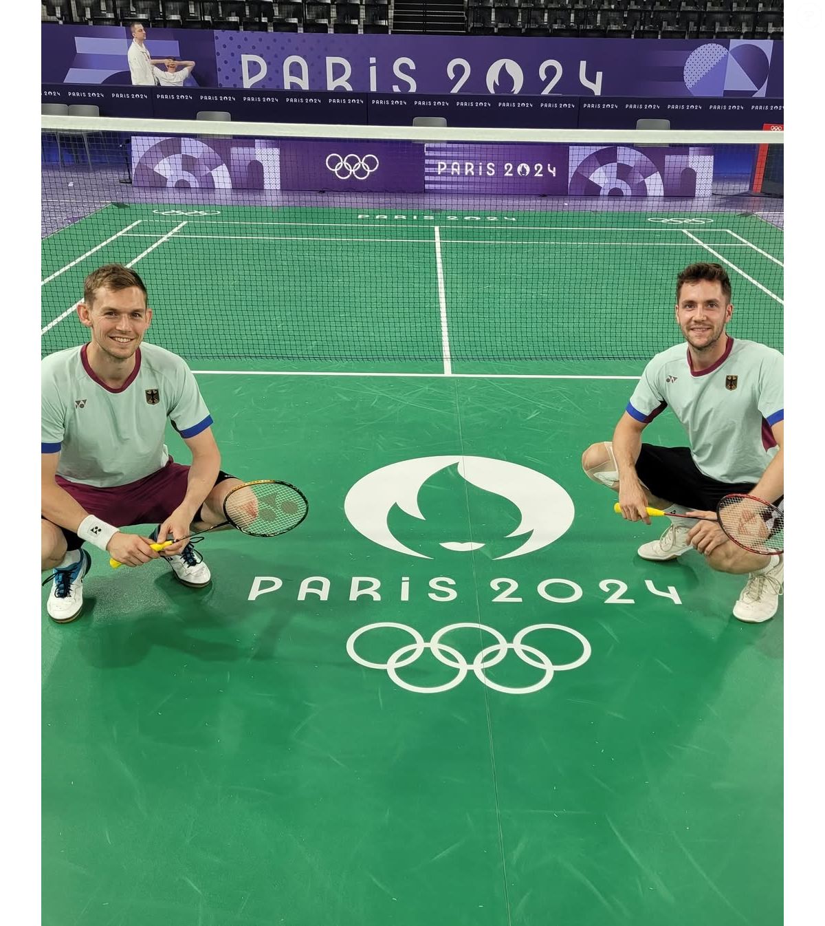 Photo : Photo Instagram du joueur de badminton Marvin Seidel. - Purepeople