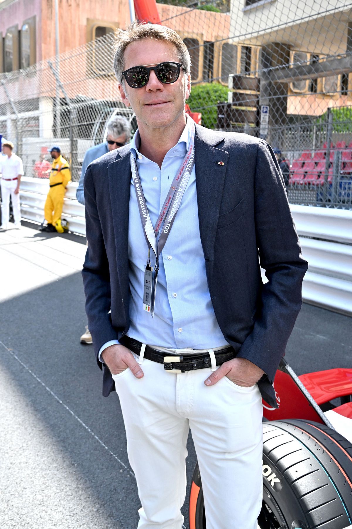 Photo : Emmanuel-Philibert de Savoie durant le 6eme Monaco E-Prix à ...